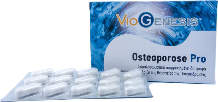 Viogenesis Osteoporose Pro - Συμπλήρωμα Διατροφής για την Υποστήριξη ...