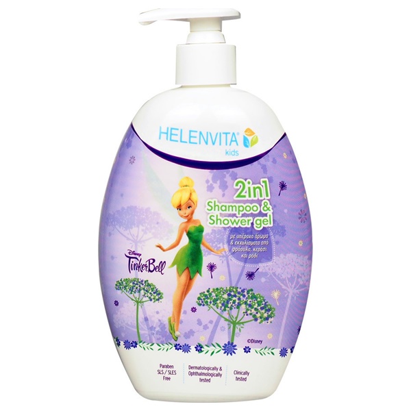 Helenvita Kids TinkerBell 2 in 1 Shampoo & Shower Gel 5 - feelhealthy.gr