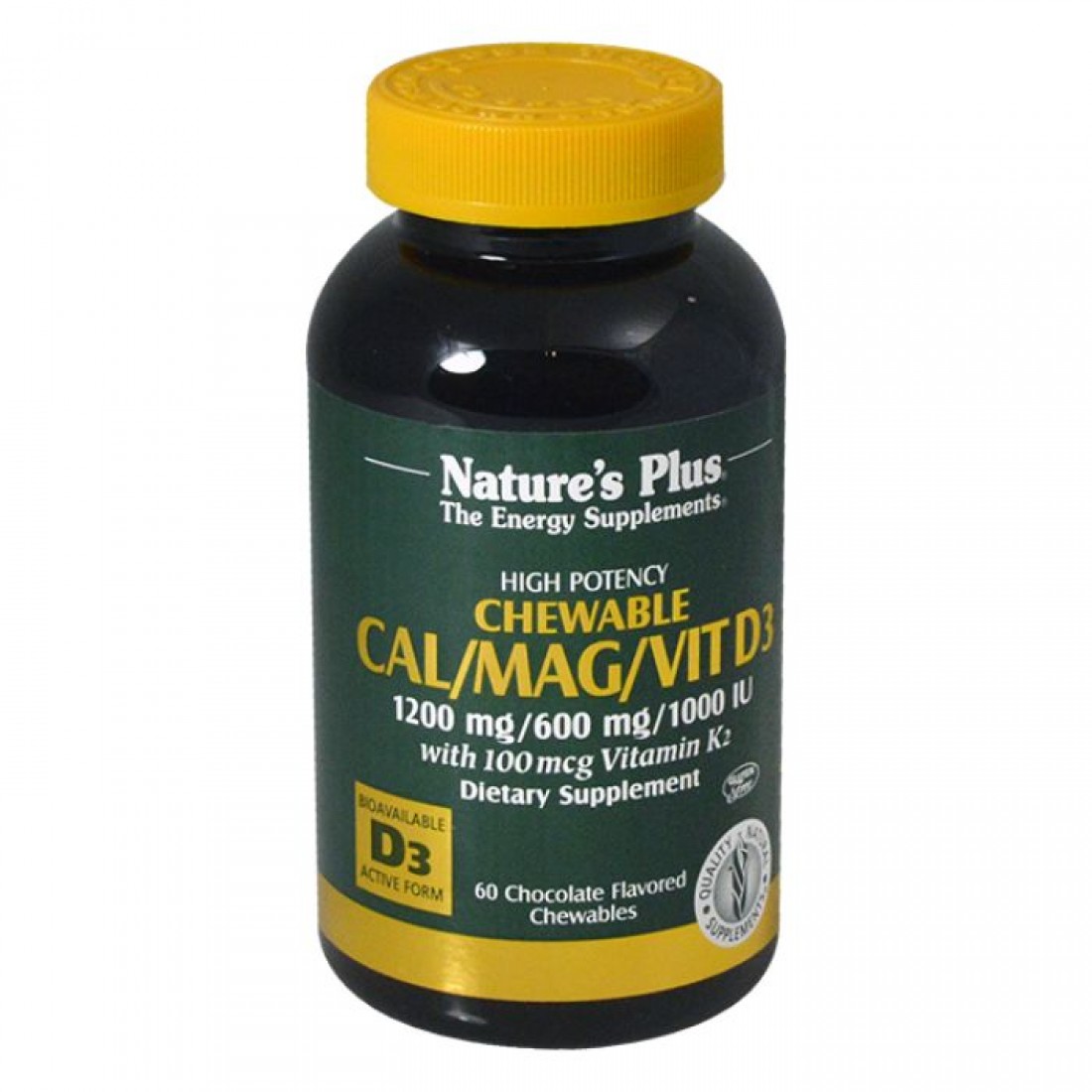 Nature's Plus Chewable Cal Mag Vitamin D3 with Vitamin - feelhealthy.gr