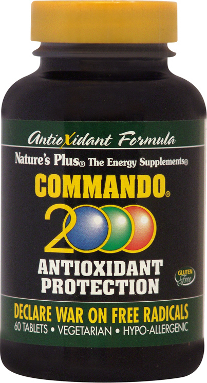 Natures Plus Commando 2000 Αντιοξειδωτική Προστασία 60 - feelhealthy.gr
