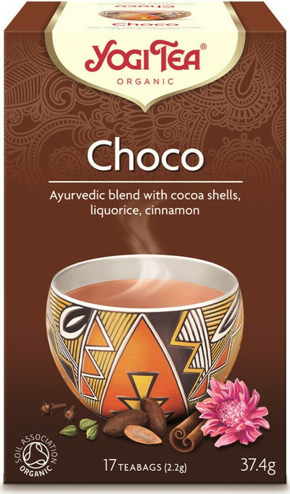 YOGI TEA Choco Βιολογικό Τσάι με Κακάο Ανακουφίζει από - feelhealthy.gr